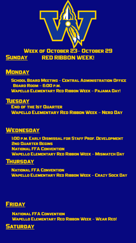 Live Feed | Wapello Community Schools