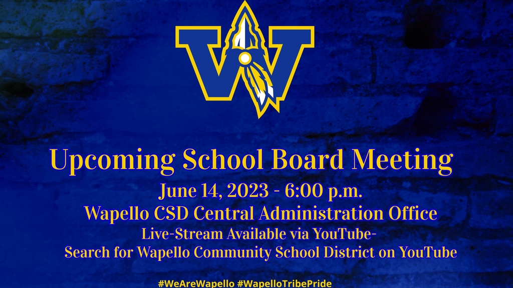 Live Feed | Wapello Community Schools